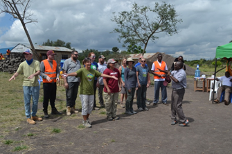 The impact on a community by an International Global Village Team